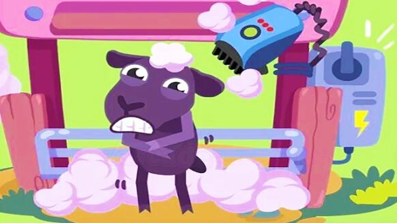 Сыграйте в игру Fun Farm Animal Care Kids - Little Farm Life - Одень ...