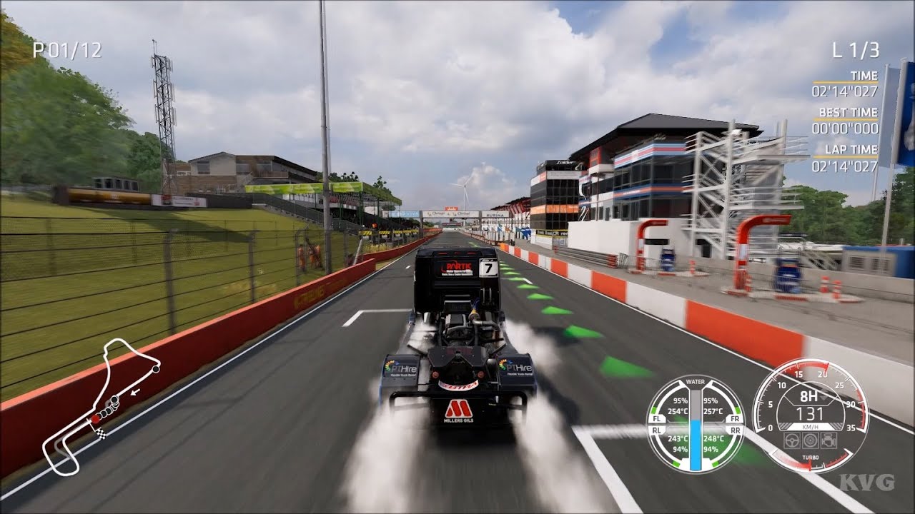 FIA European Truck Racing Championship - Circuit Zolder - Gameplay (PC ...