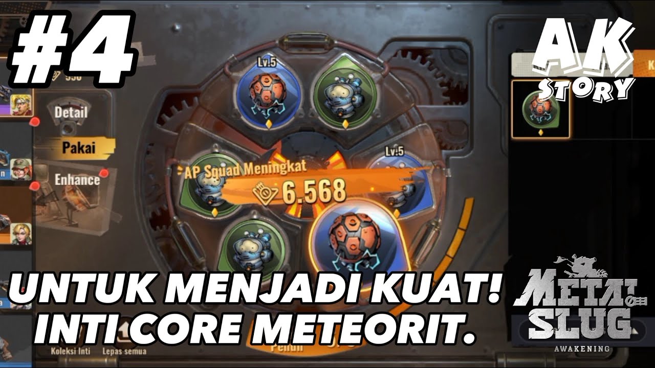 UPGRADE INTI CORE! DAMAGE BERTAMBAH, INI PENTING!! Metal Slug ...