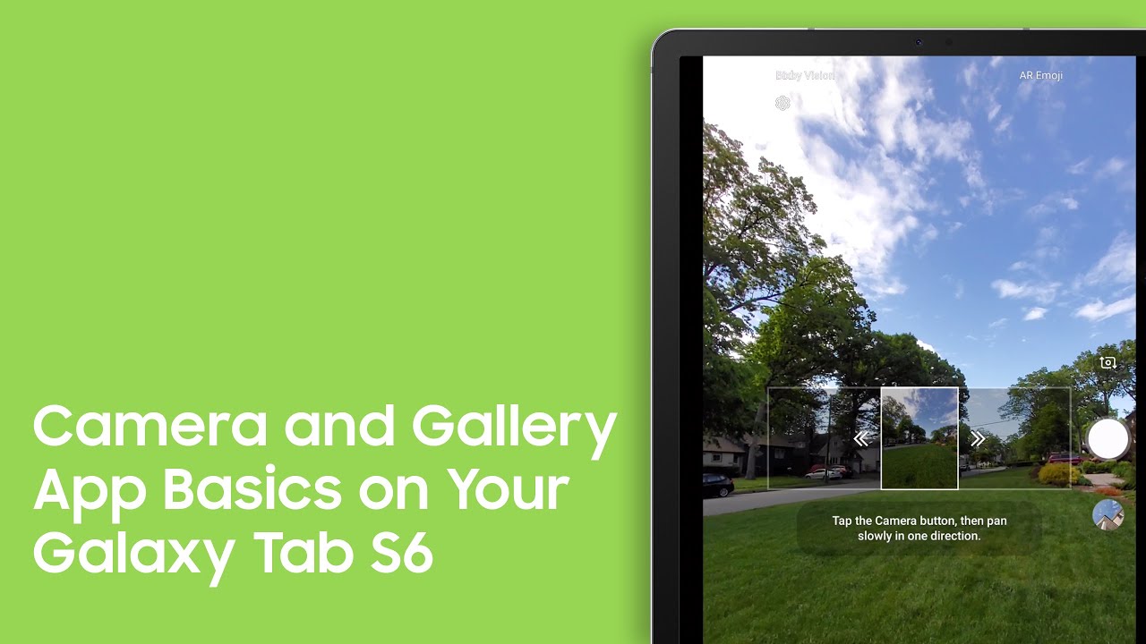 How to Use the Camera and Gallery App Basics on Your Galaxy Tablet ...