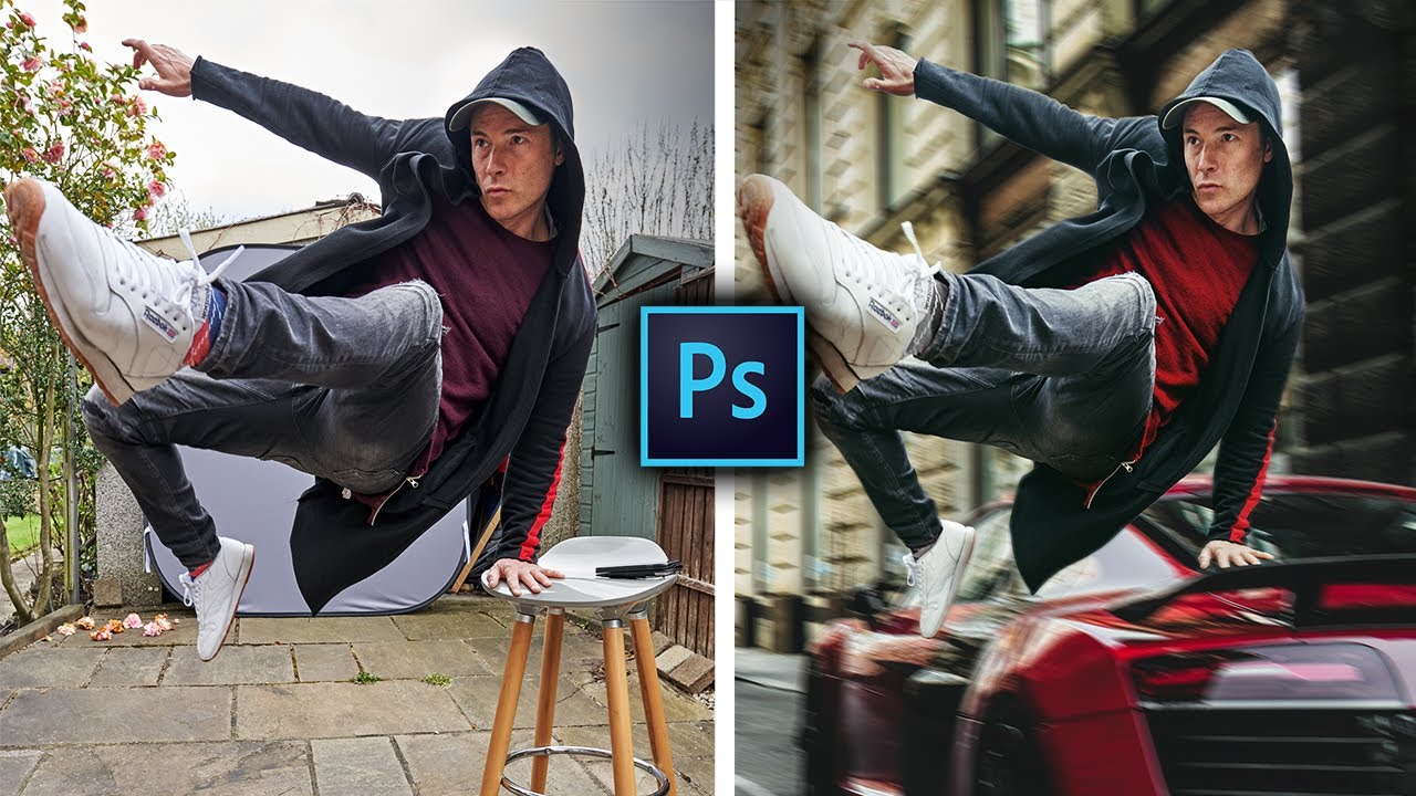 Compositing in Photoshop LIKE A PRO! Get the Hollywood ACTION HERO look ...