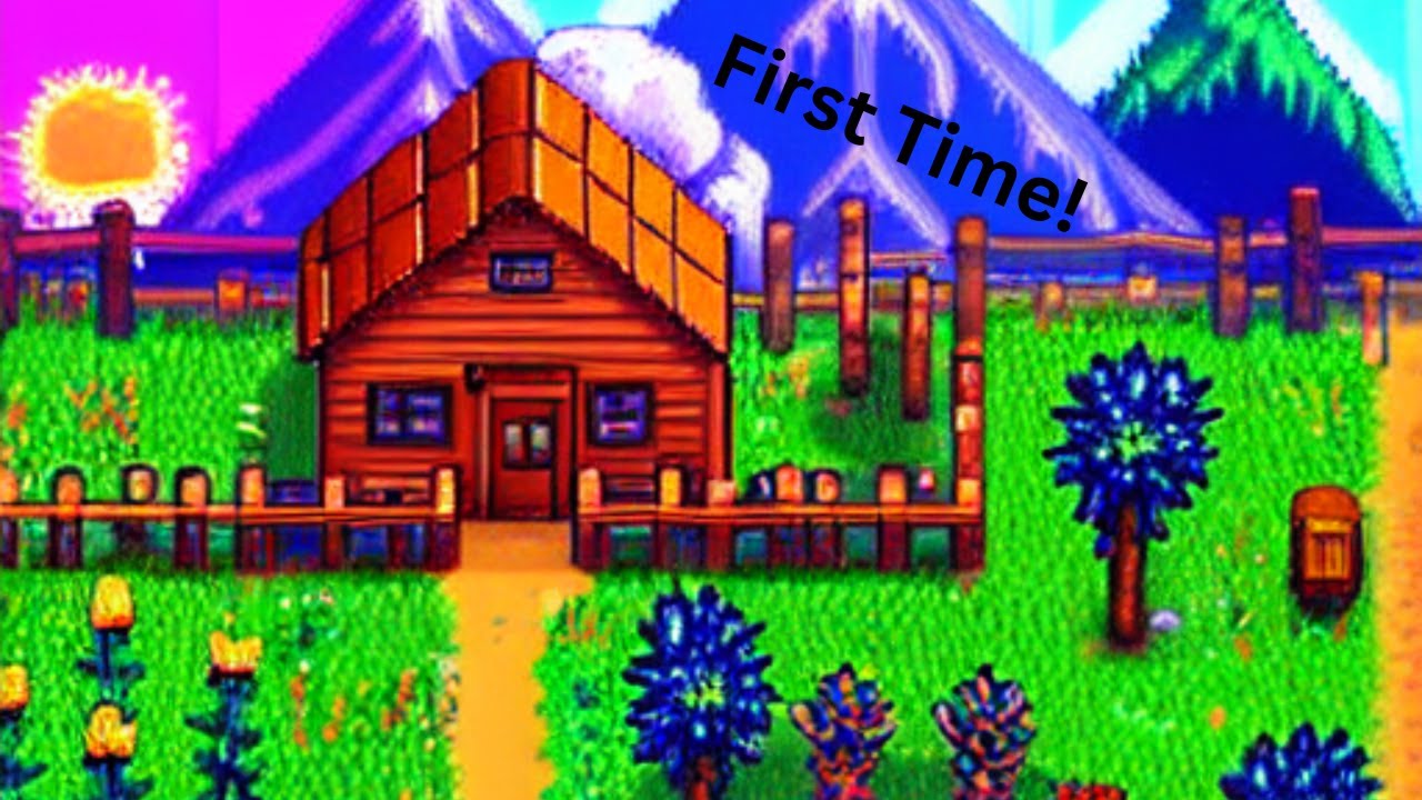 First time playing Stardew Valley! - YouTube