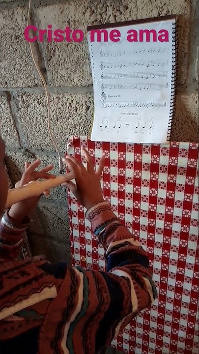 Cristo me ama, flauta dulce - YouTube