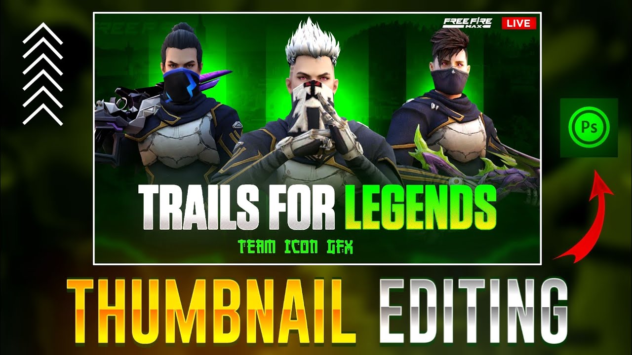 AMAZING THUMBNAIL EDITING IN GUILDTRAILS AND LEGENDS || THUMBNAIL ...