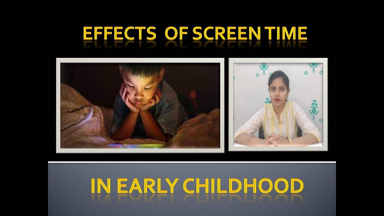Effects of screen time on kids - YouTube