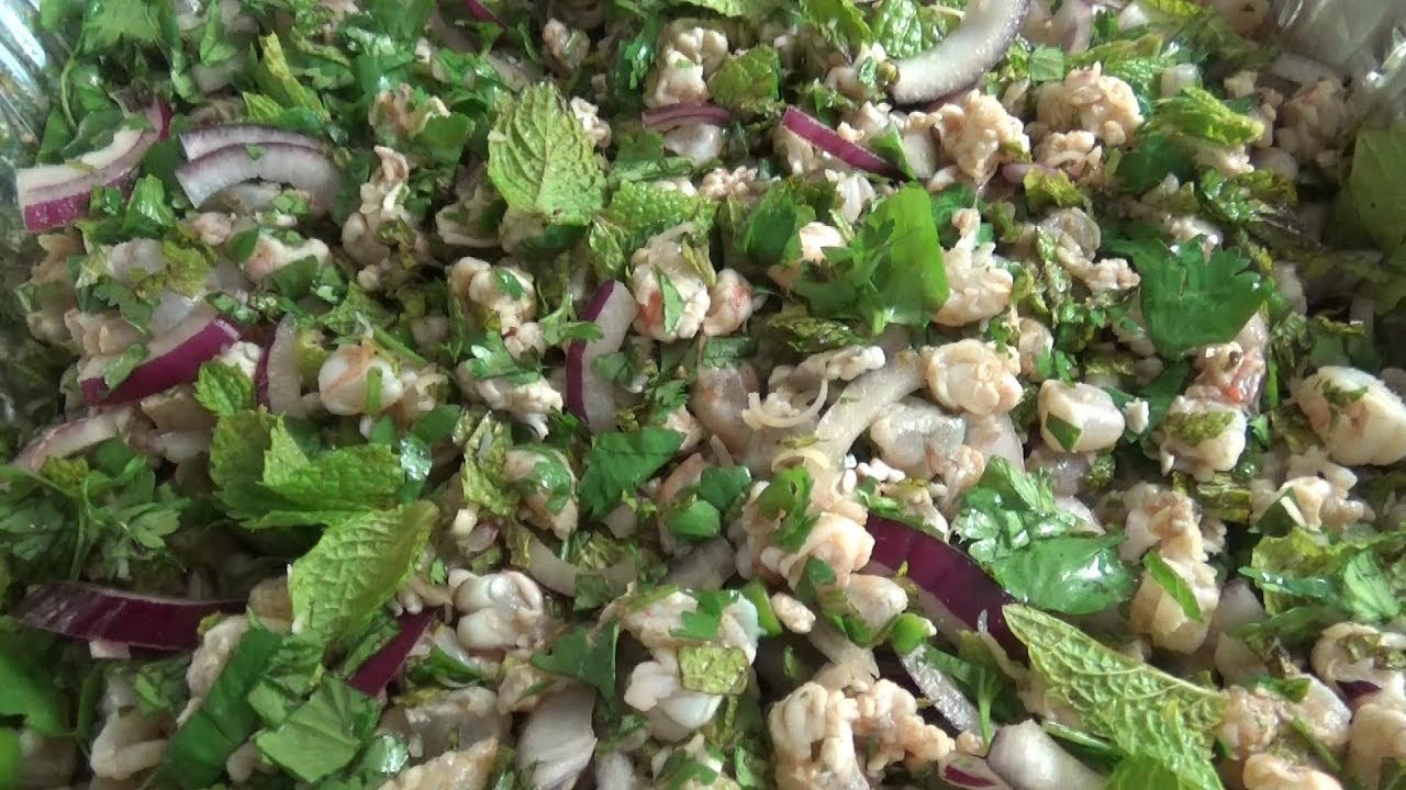 Larb Goong! - YouTube