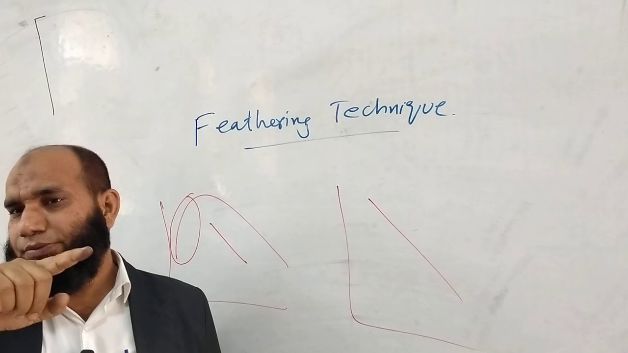 (Feathering Technique) Lab 24-11-2020 - YouTube