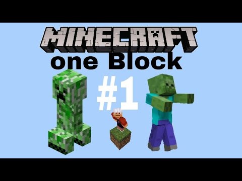 Minecraft, One Block Series | Part 1 | @RoHiT_mpe - YouTube