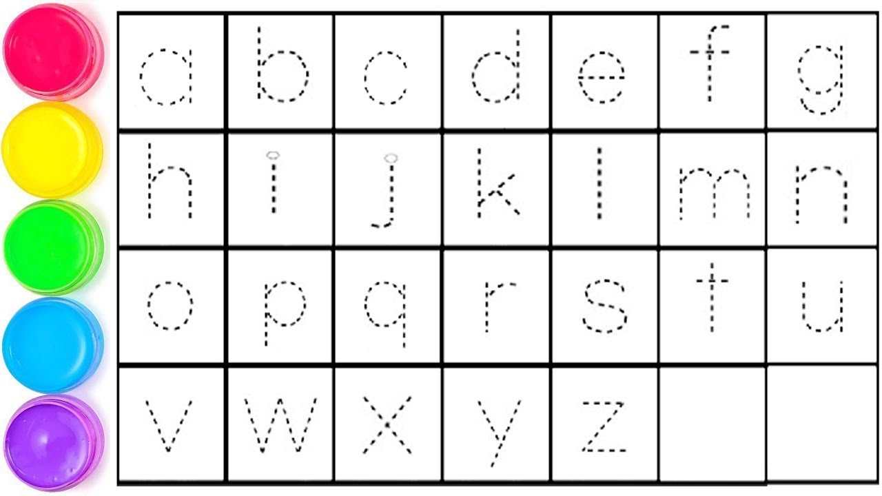 abc, a for apple b for ball, abcde, alphabets, color name, phonics song ...