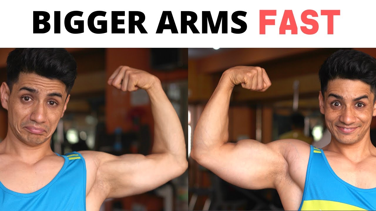 How To Get Bigger Arms FAST? - YouTube