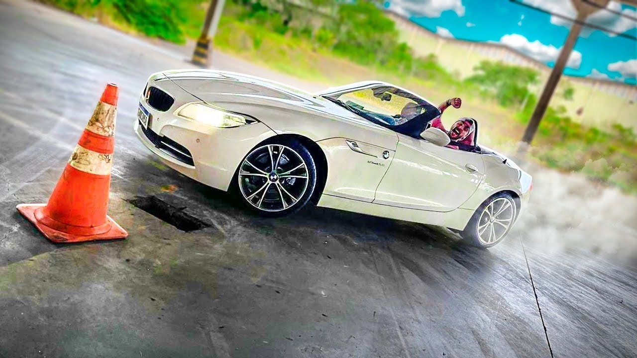 ME SURPRIENDI COM BMW Z4 FAZENDO DRIFT 😱 - YouTube