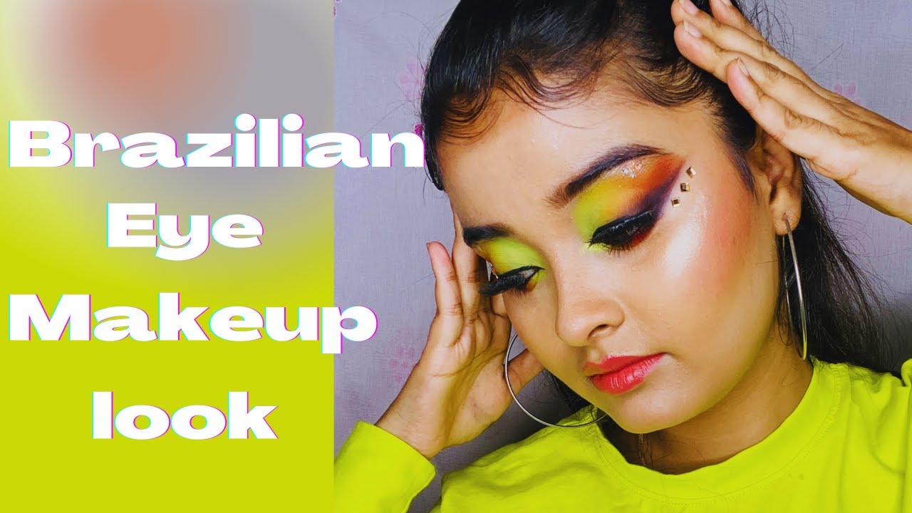 Brazilian Eye Makeup Tutorial | | Shain’s Makeover By - RUNA | | - YouTube
