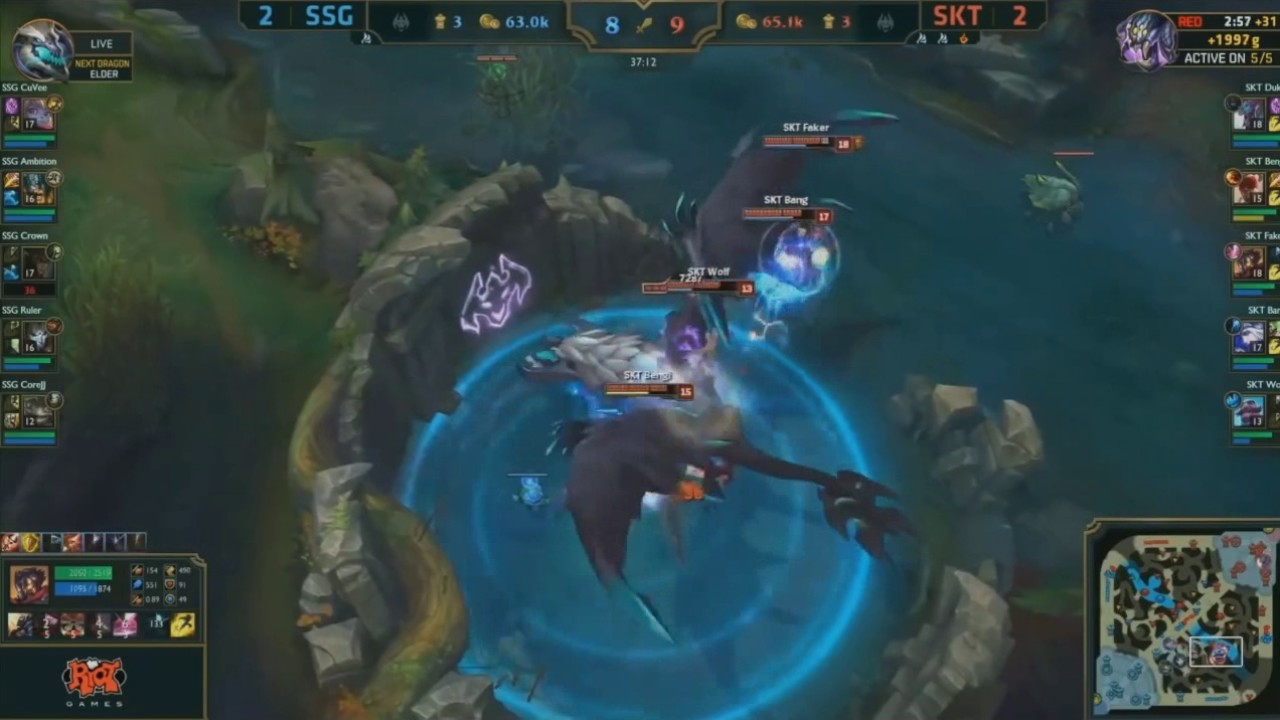 2016 LOL 英雄聯盟 LEAGUE OF LEGENDS 世界冠軍賽 S6 冠軍戰 SSG VS. SKT BO5 - YouTube