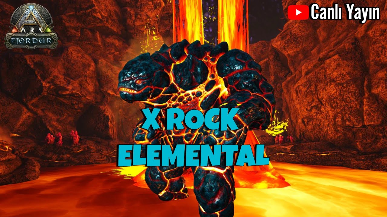 X Rock Elemental Deneme-1 | Fjordur S-1 B-10 Ark Sruvival Evolved - YouTube