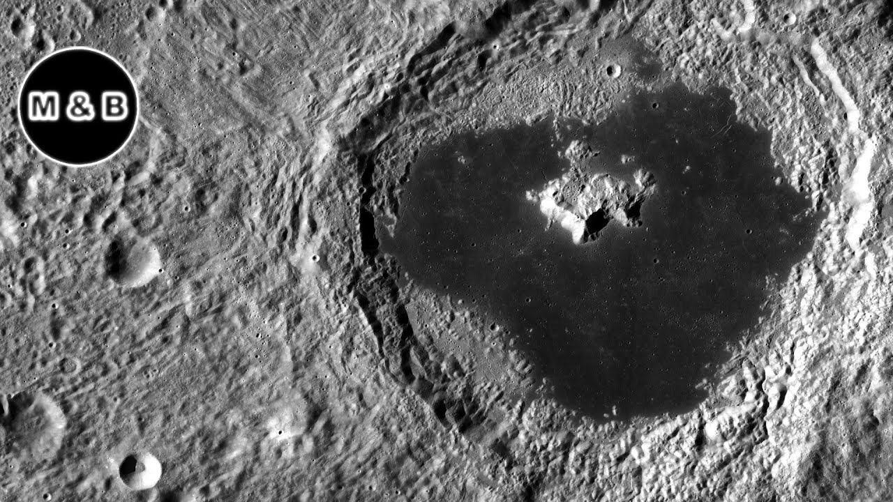 Far Side of Moon - Weird Surface (NASA IMAGE) - 4K - YouTube