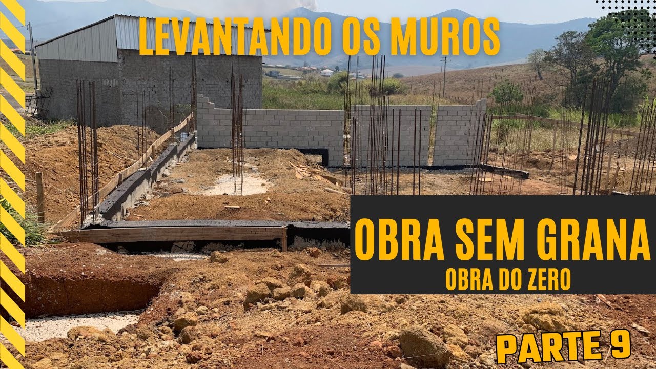 Levantando os Muros da Construção + Happy Hour com as Crianças! | Obra ...
