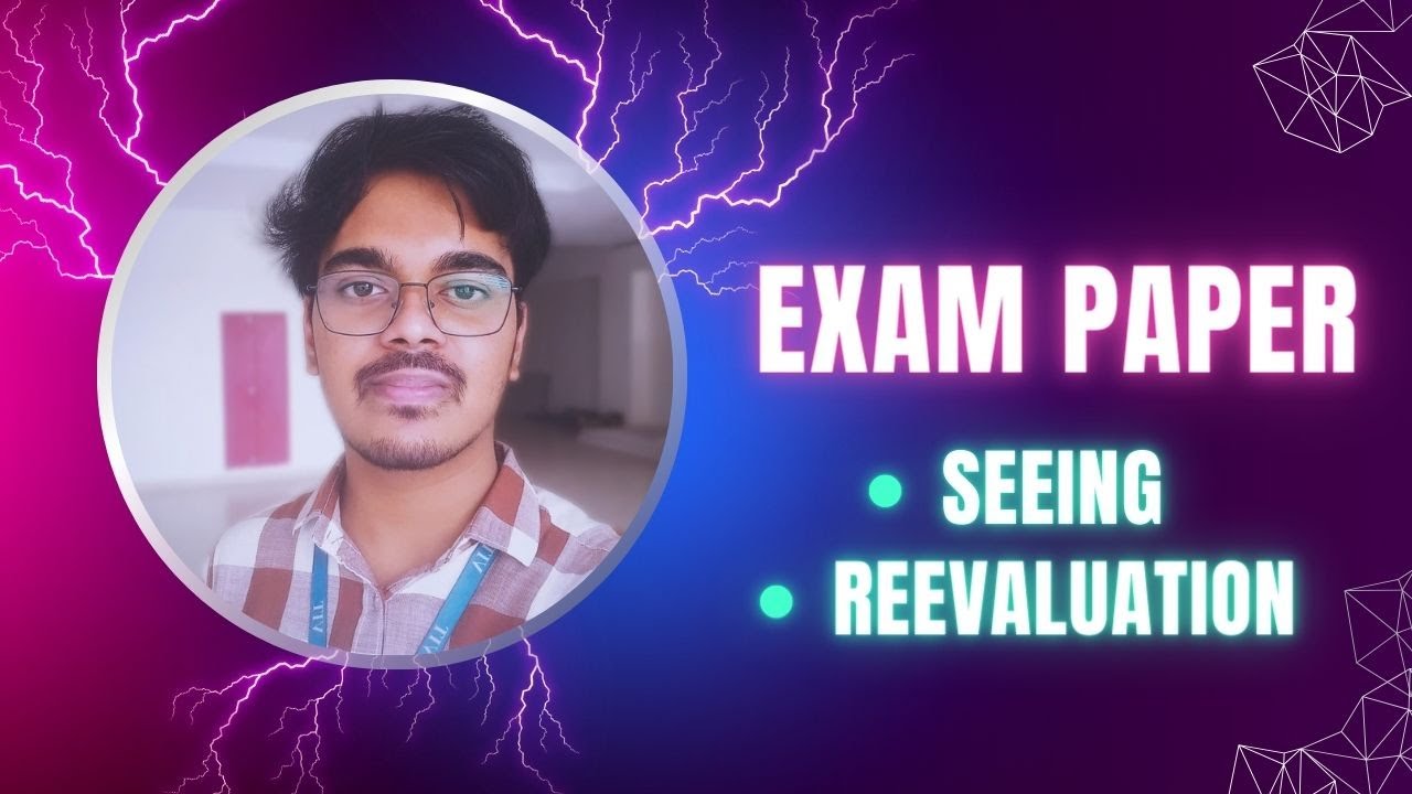 How to Apply for paper seeing and re evaluation in #VIT Semester Exams ...