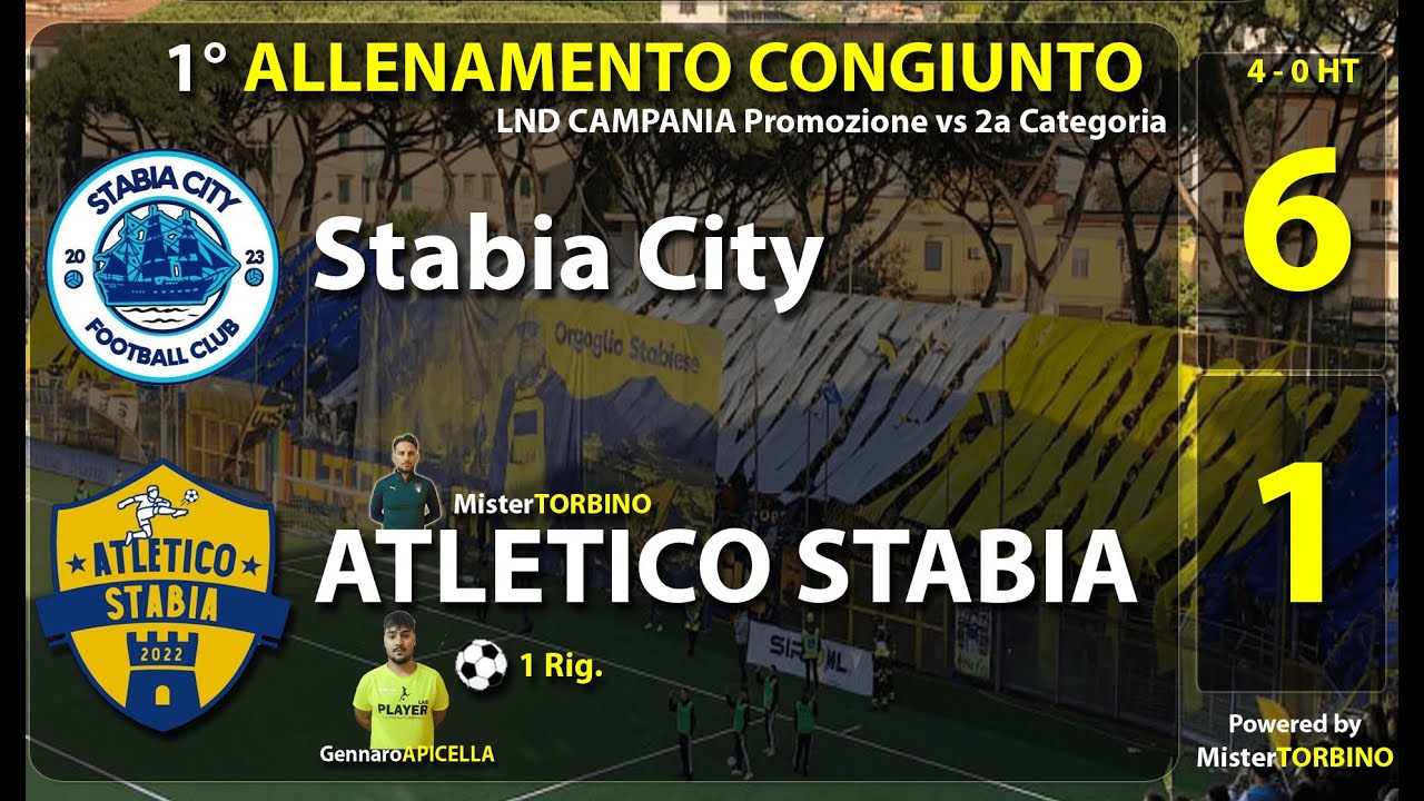 OCCASIONI DA GOL dell'Atletico Stabia vs Stabia City - YouTube