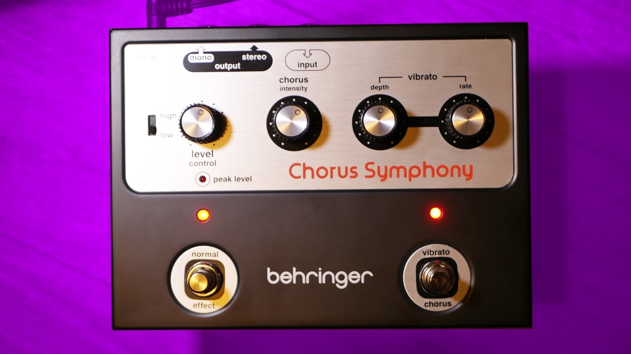The TRUTH behind the Behringer Chorus Symphony - YouTube