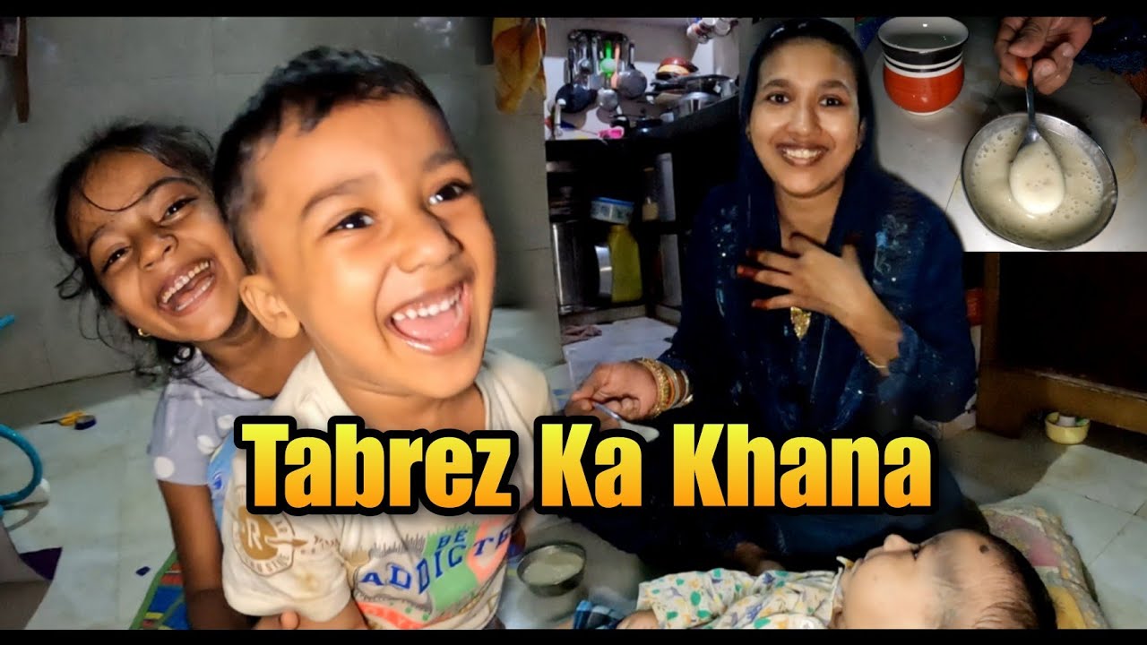 Kya khilate hai Tabrez ko | Baby Food | mr.sar_faraz Vlog - YouTube