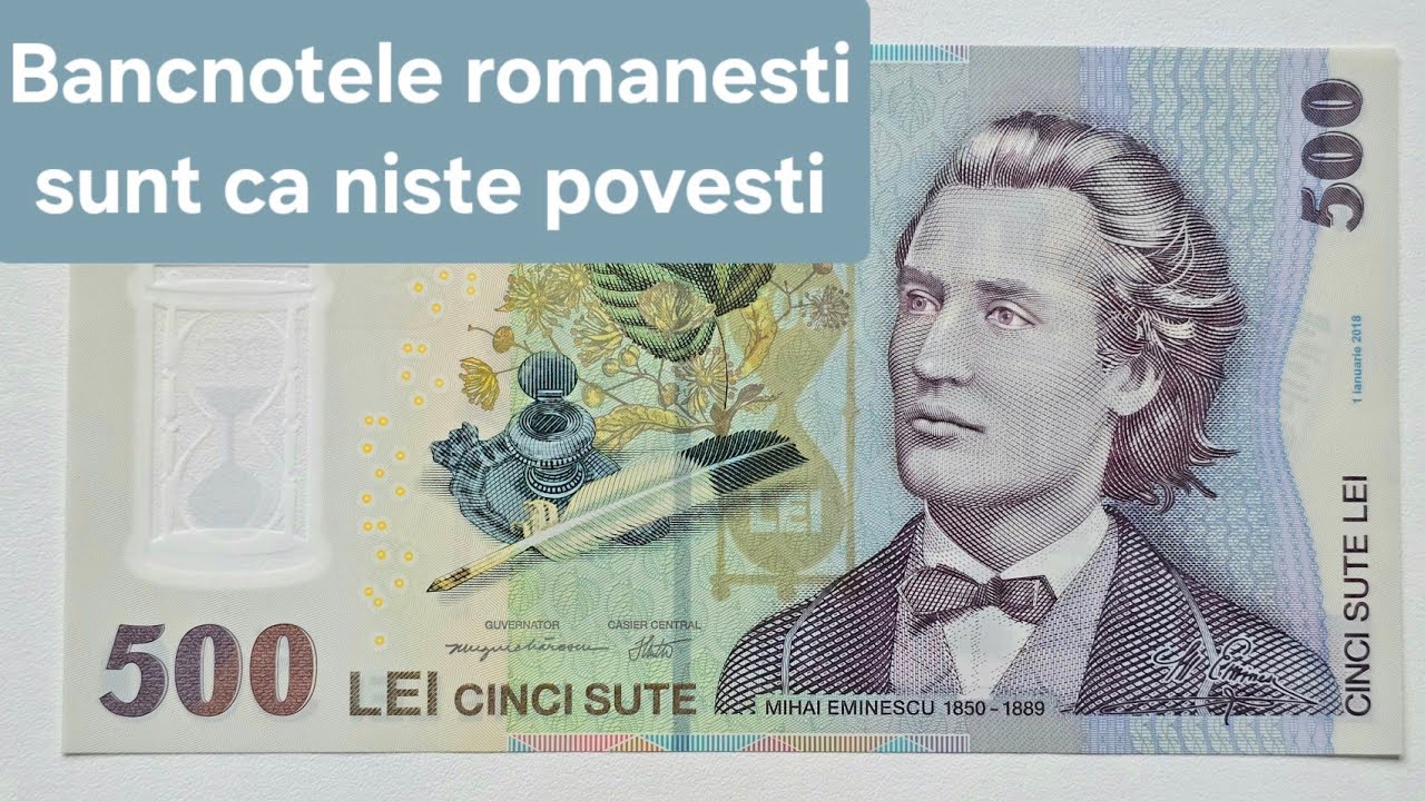 Bancnotele romanesti ca niste povesti, ce semnificatie au imaginile de ...