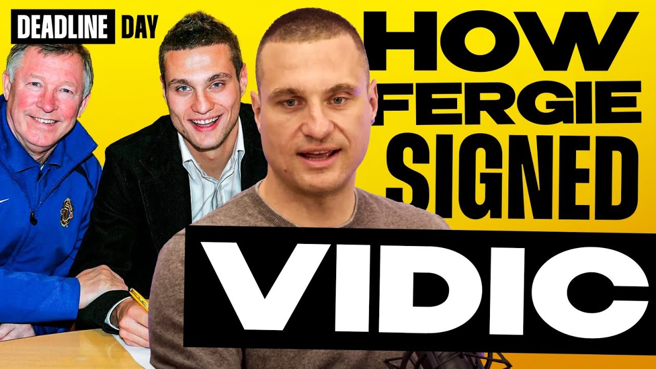 Vidic Talks On How Sir Alex Ferguson Signed Him To Man Utd - YouTube