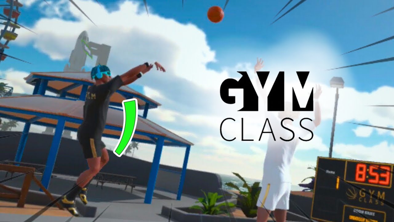 I played with BEST shooter in Gym Class VR (Vr Basketball) - YouTube