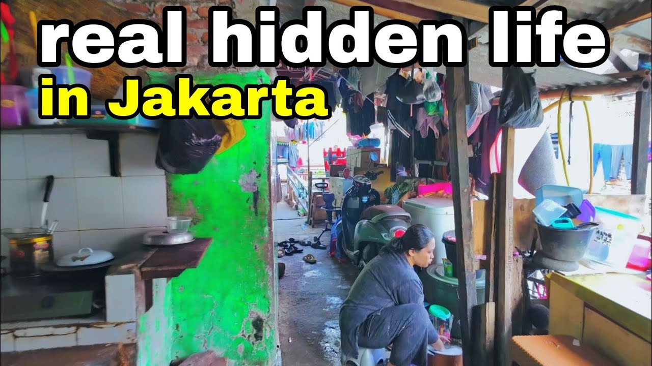 KEHIDUPAN NYATA di JAKARTA YANG TERSEMBUNYI | WALKING TOUR REAL LIFE in ...