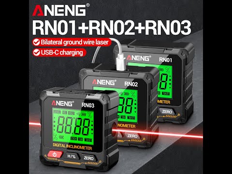 Why guess angles when you can measure? The ANENG RN03 combines red lasers and 0.05° digital accuracy
