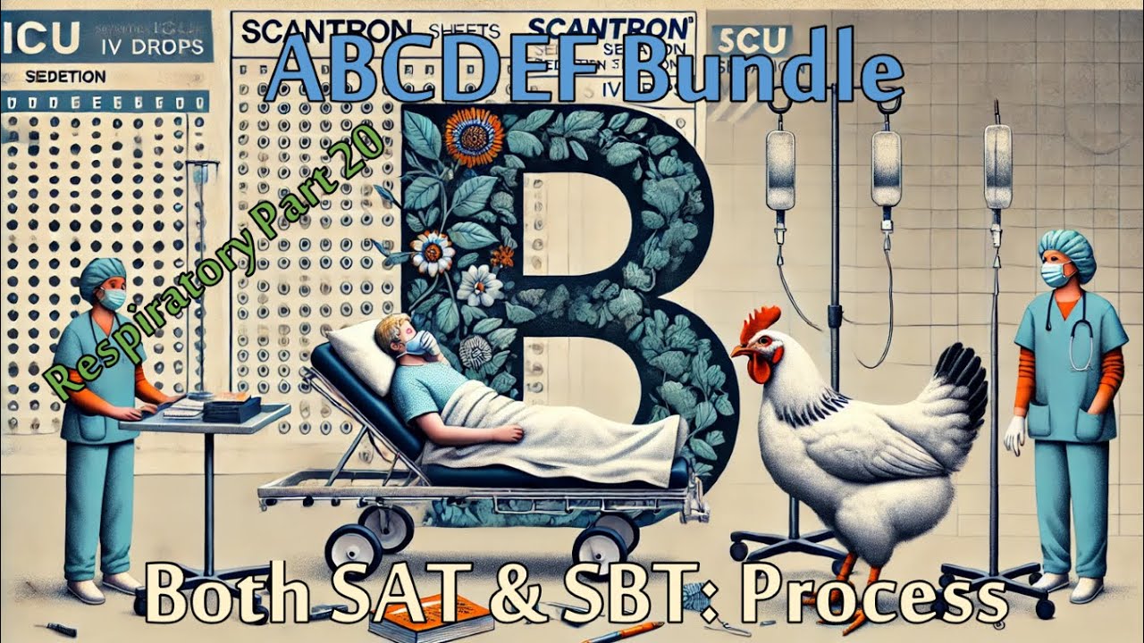ABCDEF Bundle - SAT & SBT: How To [Critical Care] | Part 02/05 ...