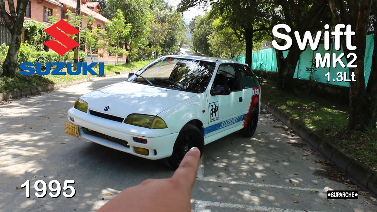 Así es el Suzuki Swift mk2 1.3lt 1995 - revisión rápida - review - YouTube