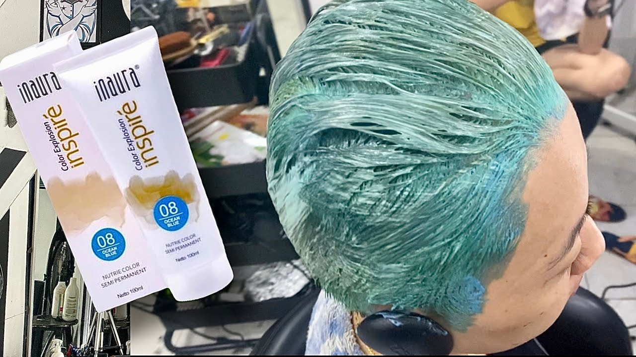 OCEAN BLUE 08 INAURA COLOR EXPLOSION INSPIRE || NUTRIE COLOR SEMI ...