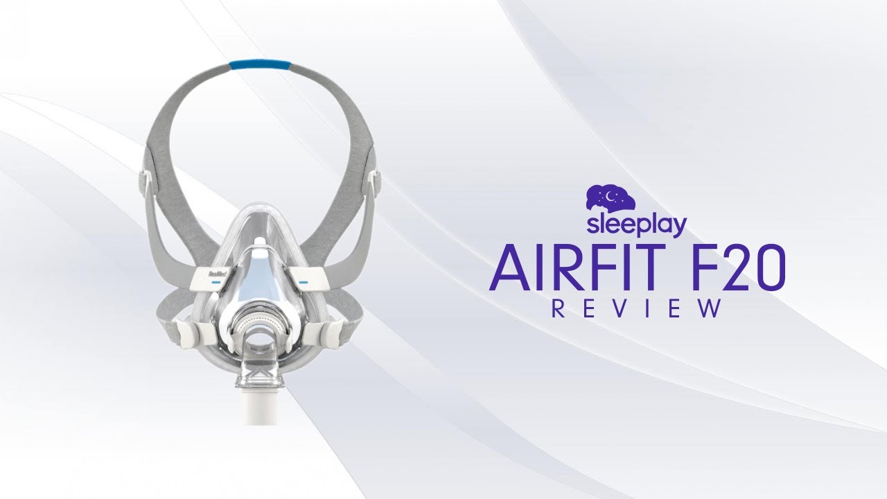 ResMed AirFit F20 Full Face CPAP Mask Review - YouTube