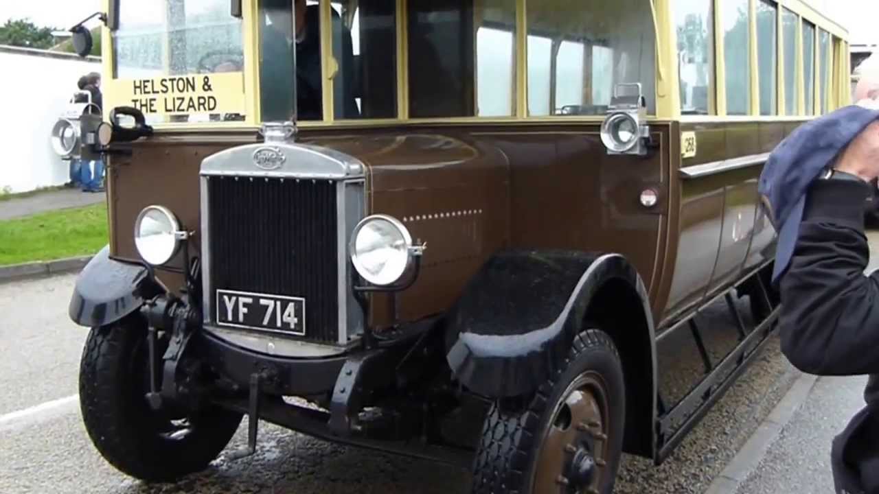 110 Years of the Helston to Lizard GWR.... Bus Run - YouTube