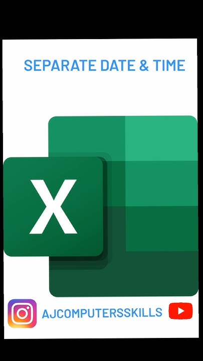 Separate Date And Time Excel Exceltips Exceltech Exceltricks