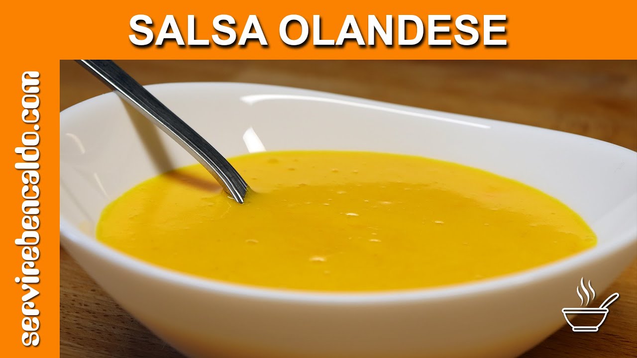Come preparare la Salsa Olandese - YouTube
