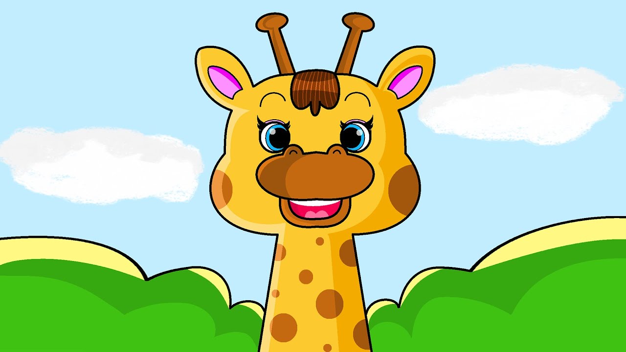 How To Draw A Giraffe In MS Paint By Debashrita - YouTube