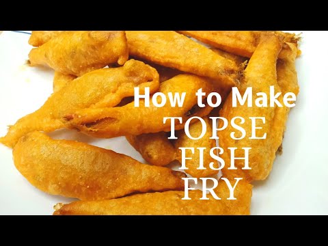 মুচমুচে তোপসে মাছের ফিস ফ্রাই রেসিপি/Topse fish fry recipe in bengali ...