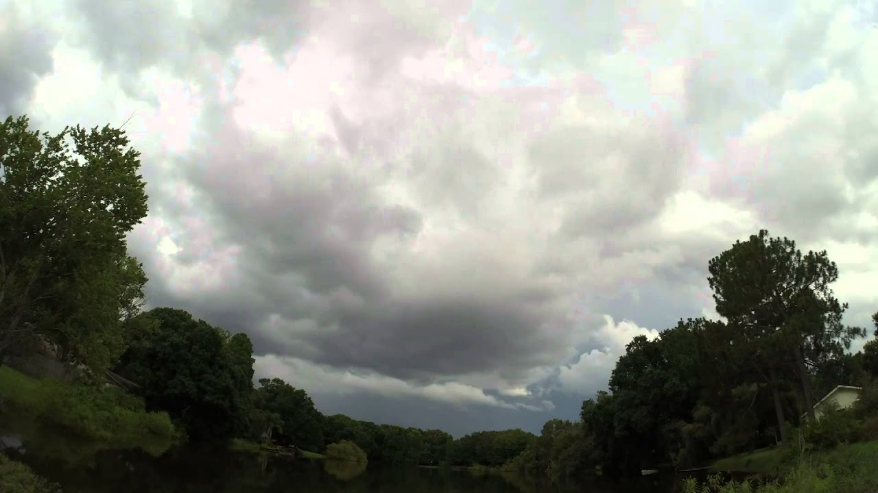 Time Lapse HD Video of Thunderstorm Clouds GoPro Hero 3 Tampa, Fl - YouTube