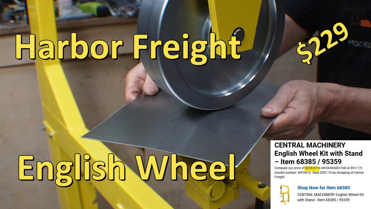 Harbor Freight English Wheel for $229 - YouTube