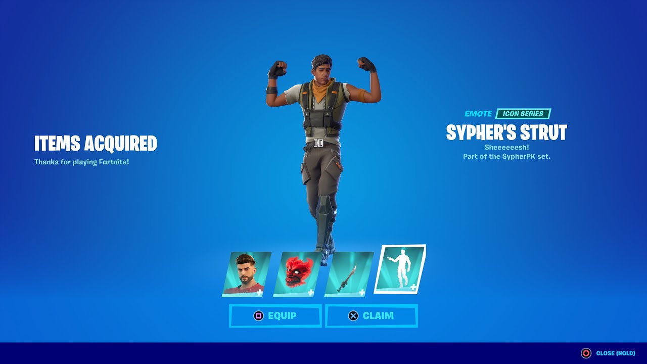 HOW TO GET NEW SYPHERPK STRUT EMOTE IN FORTNITE! - YouTube