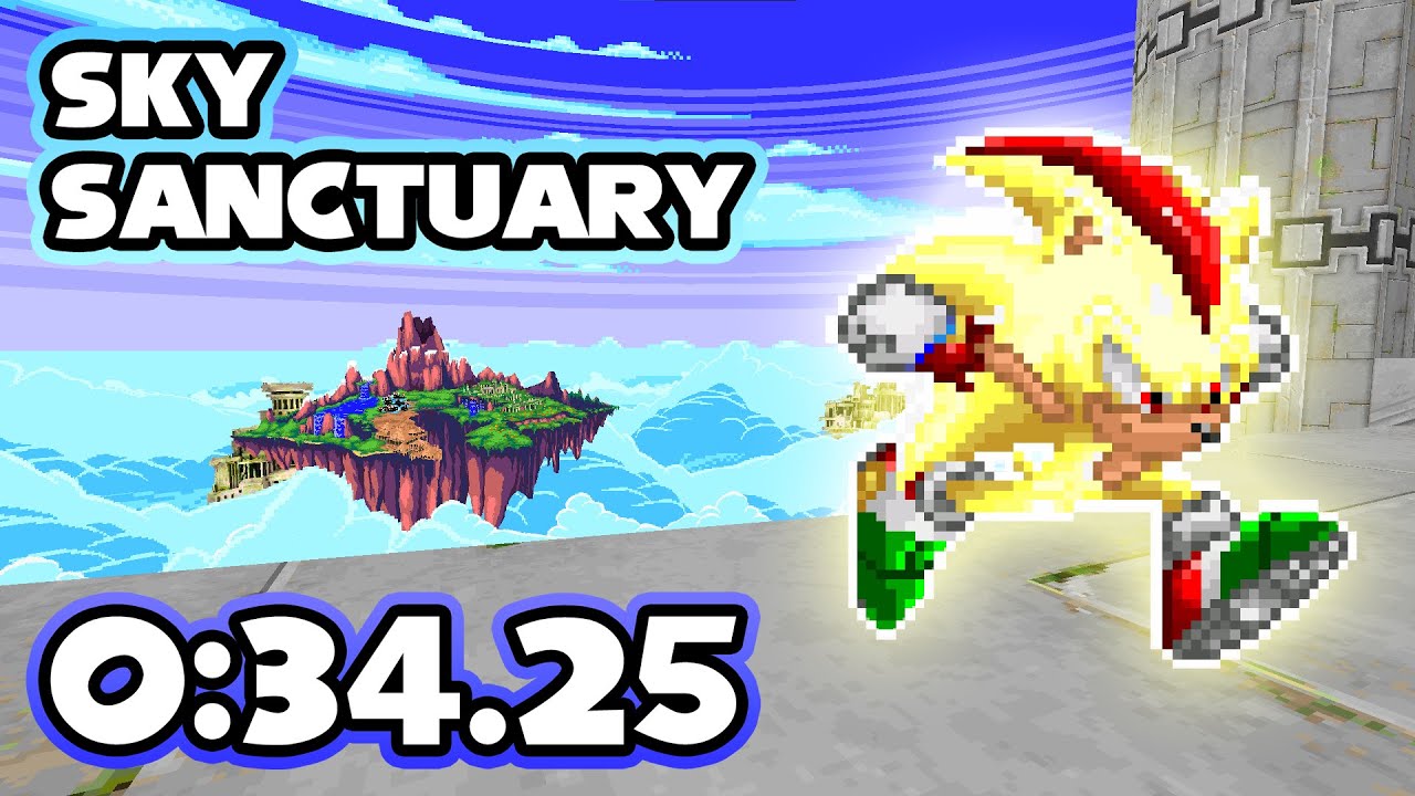 [TAS] SRB2 OLDC 2023 Round 1 - Sky Sanctuary w/ SMS - 0:34.25 - YouTube