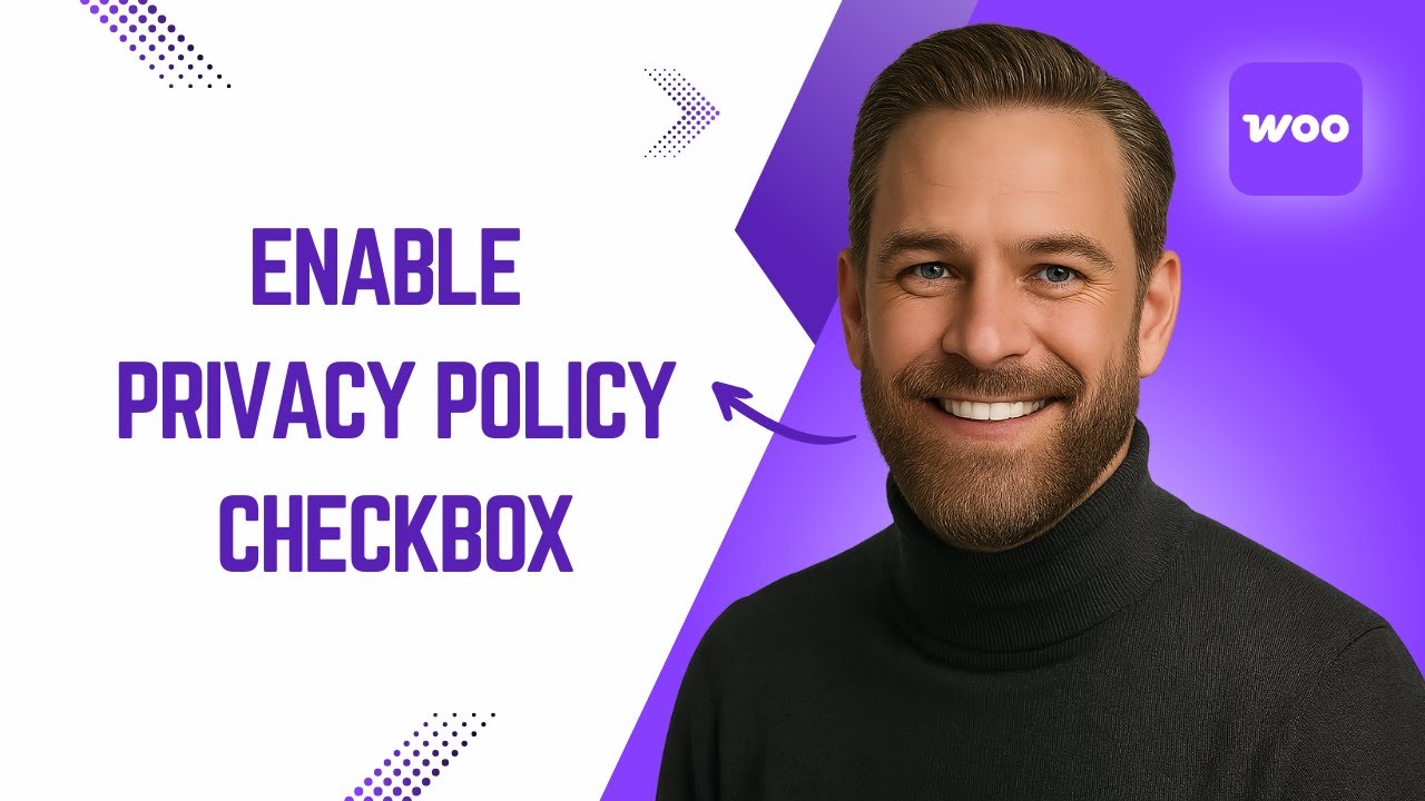 How to Enable Privacy Policy Checkbox In WooCommerce Fast & Easy! - YouTube