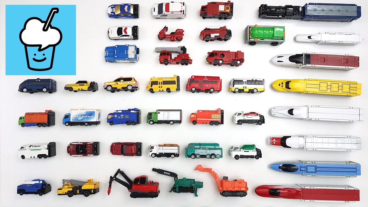 VooV ブーブ 変身 vehicles collection reviews with street vehicles and ...