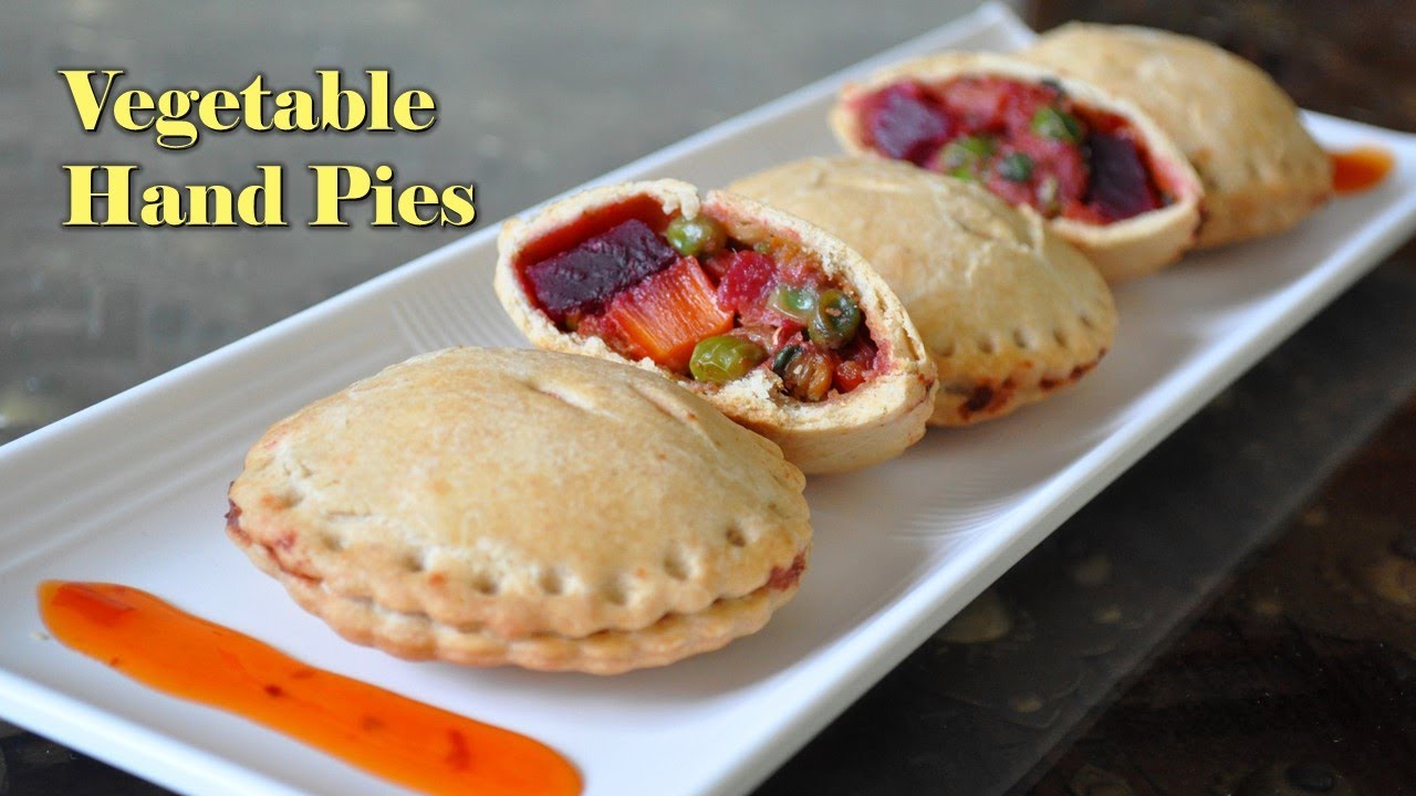 Beetroot and Carrot Hand Pies| Savory Veggie Hand Pies| Eggless| Baked ...