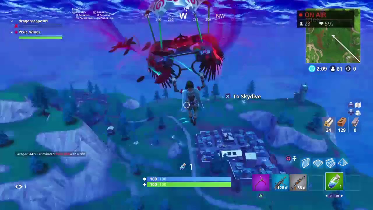 **ITEM SHOP UPDATE**! FORTNITE LIVE PIXIE WINGS - YouTube