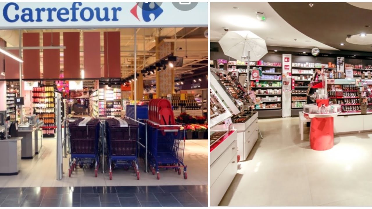 Vlog//jawla fi carrefour à Bourges 🥰🌺 - YouTube