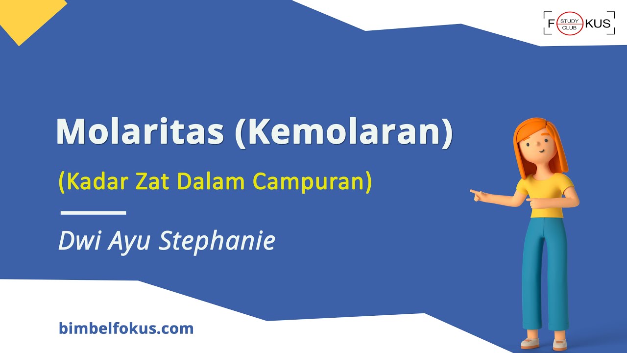 🧪 Molaritas (M): Cara Mudah Hitung Kadar Zat dalam Larutan! | Kimia ...