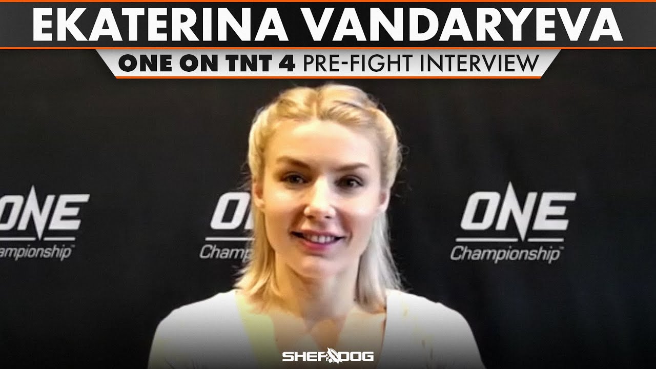 Ekaterina Vandaryeva | ONE on TNT 4 - Pre Fight Interview (Virtual ...
