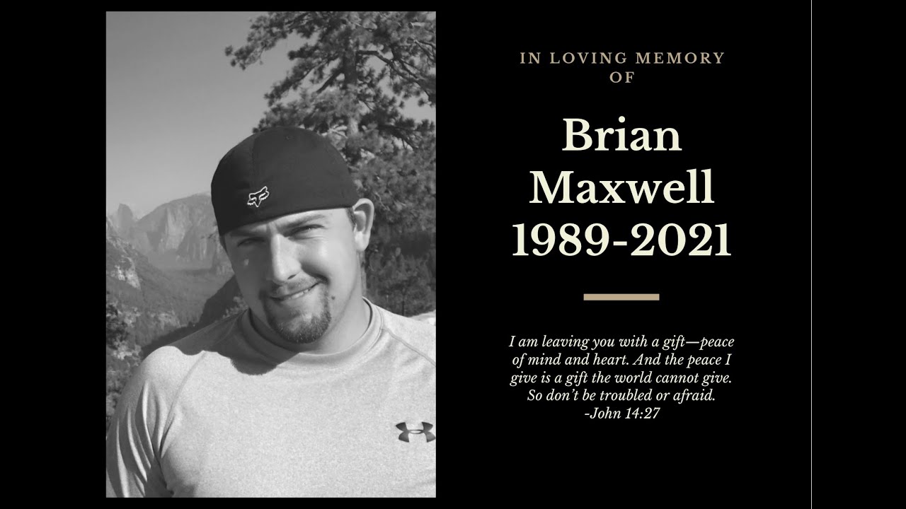 Brian Maxwell 1989 2021 - YouTube